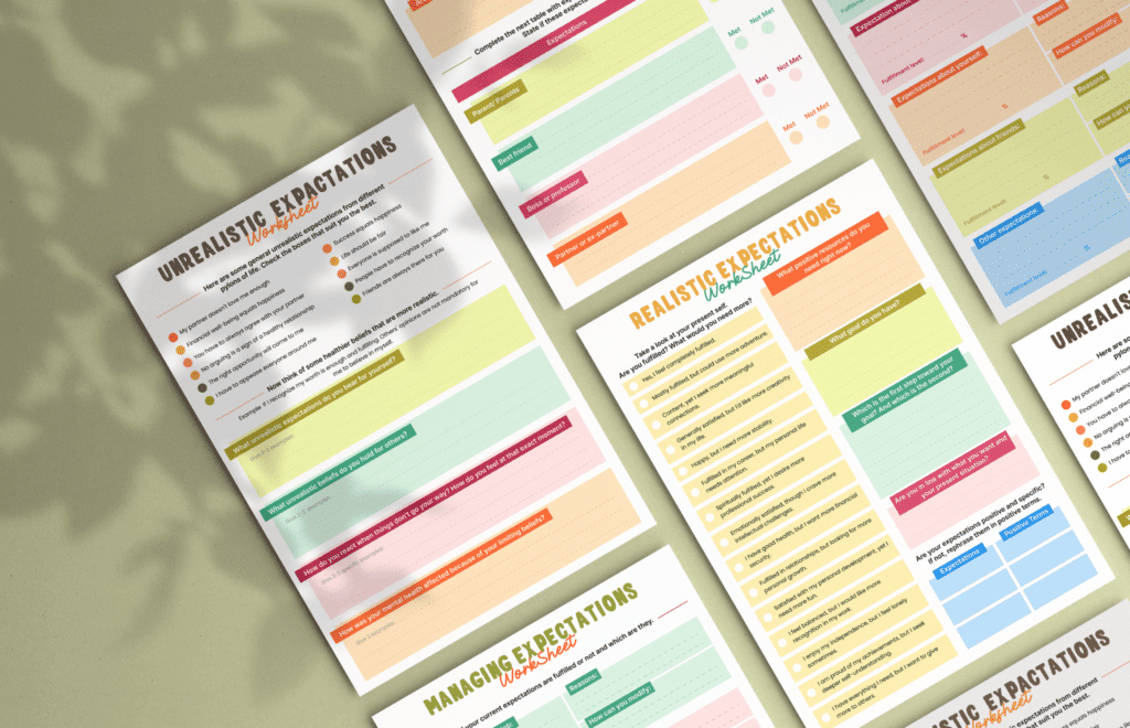 The Fine Art of Managing Expectations - mental Health Activity