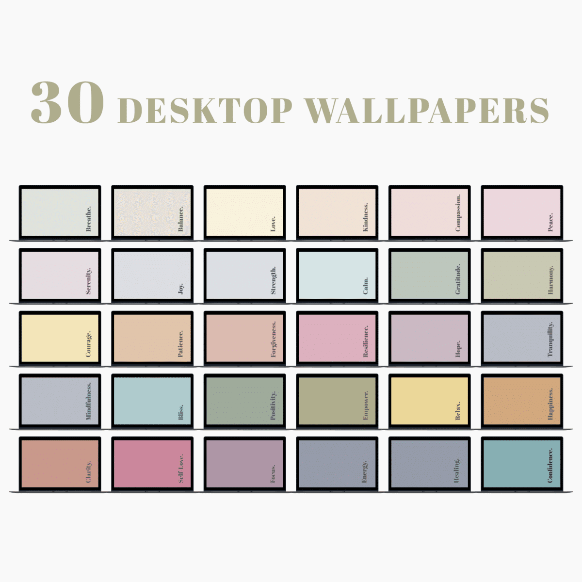 120 Minimal Self-Care Wallpapers - Free Collection - mental Health Activity